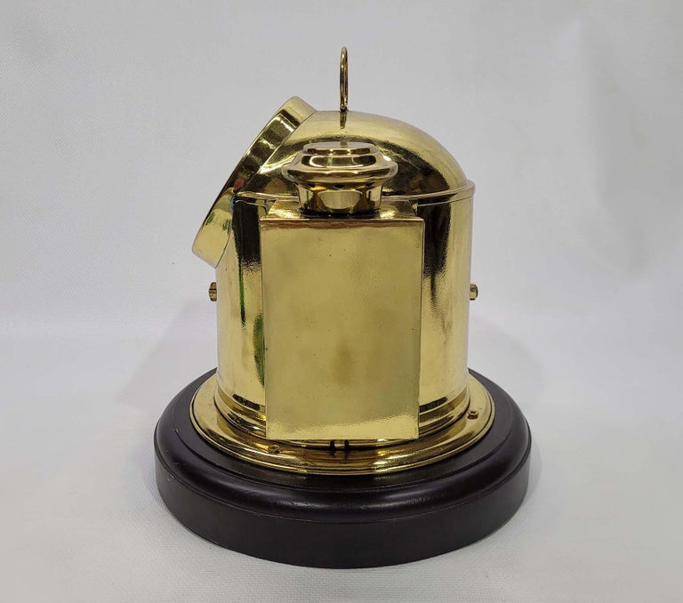 Solid Brass Boat Compass Binnacle For Sale at 1stDibs
