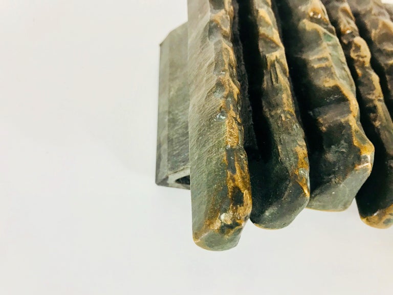Solid Brass Brutalist Design Door Handle, Germany, 1960 For Sale at 1stDibs