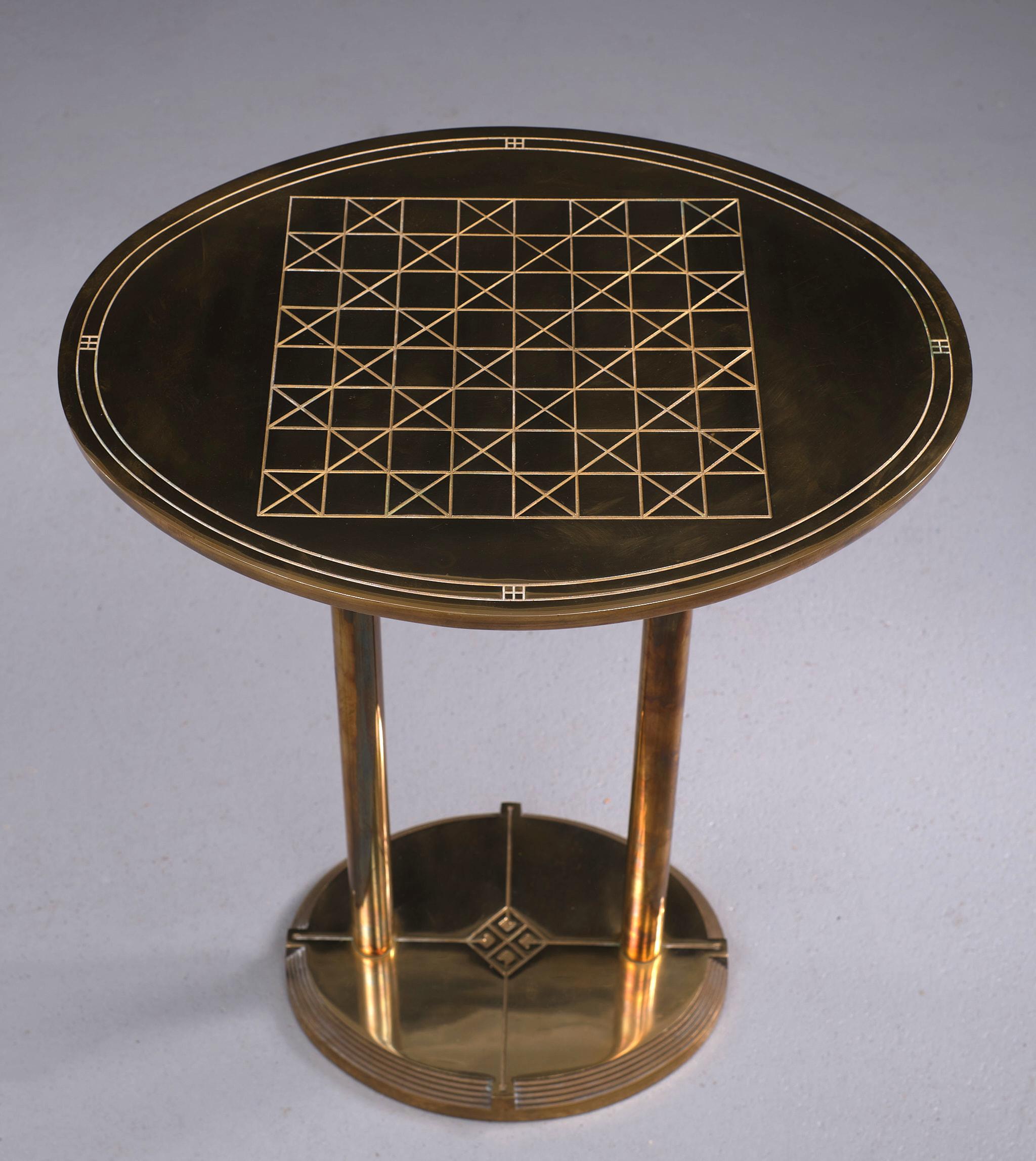 Solid Brass Chest Table Peter Ghyczy, 1970s at 1stDibs