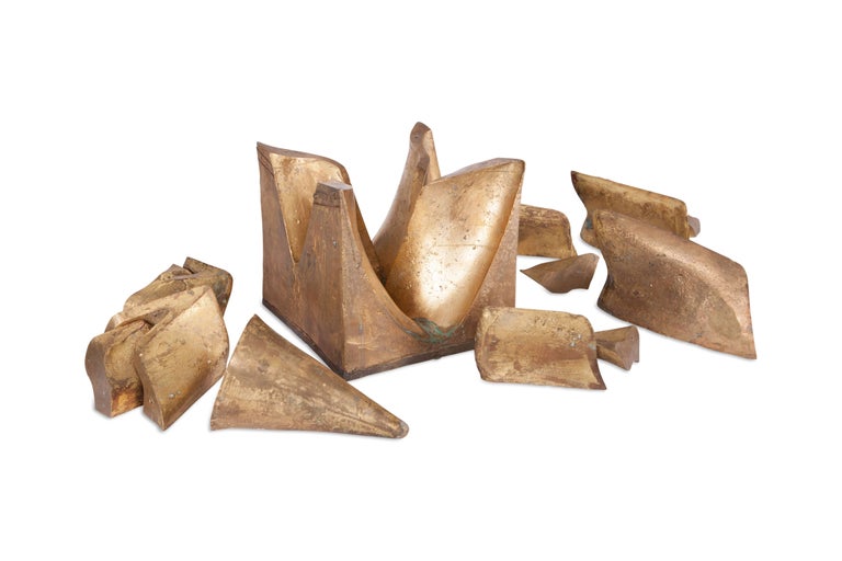 Solid Brass Cube Shaped Puzzle / Artwork For Sale at 1stDibs