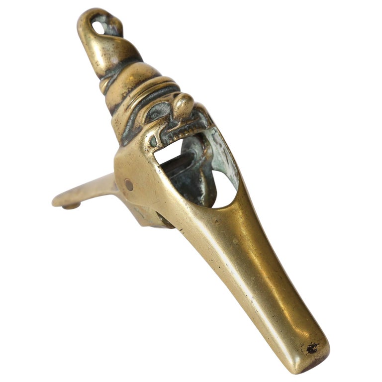 Solid Brass English Nutcracker at 1stDibs