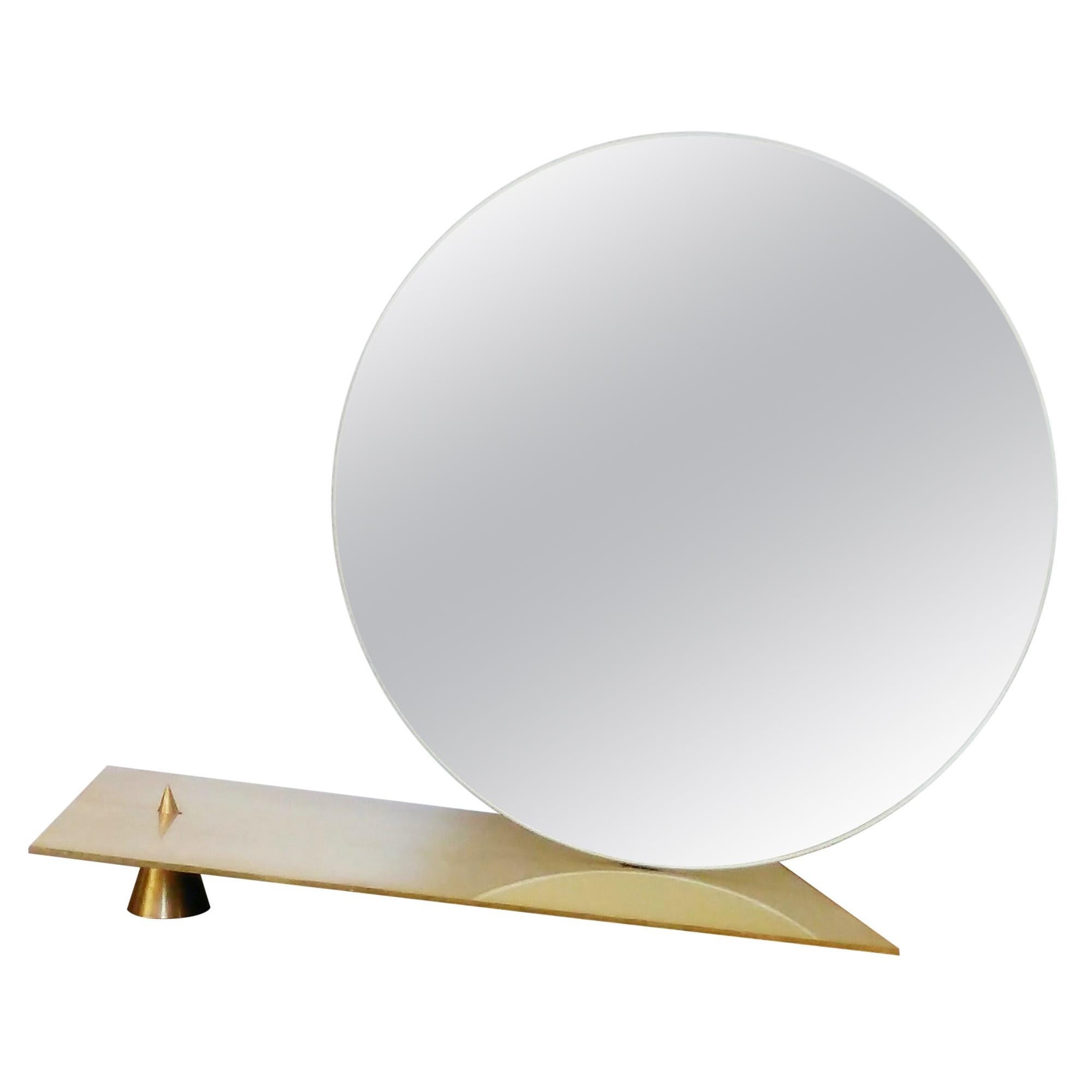 Brass Sculpted Light Suspension, "Let's Talk" by Periclis Frementitis ...