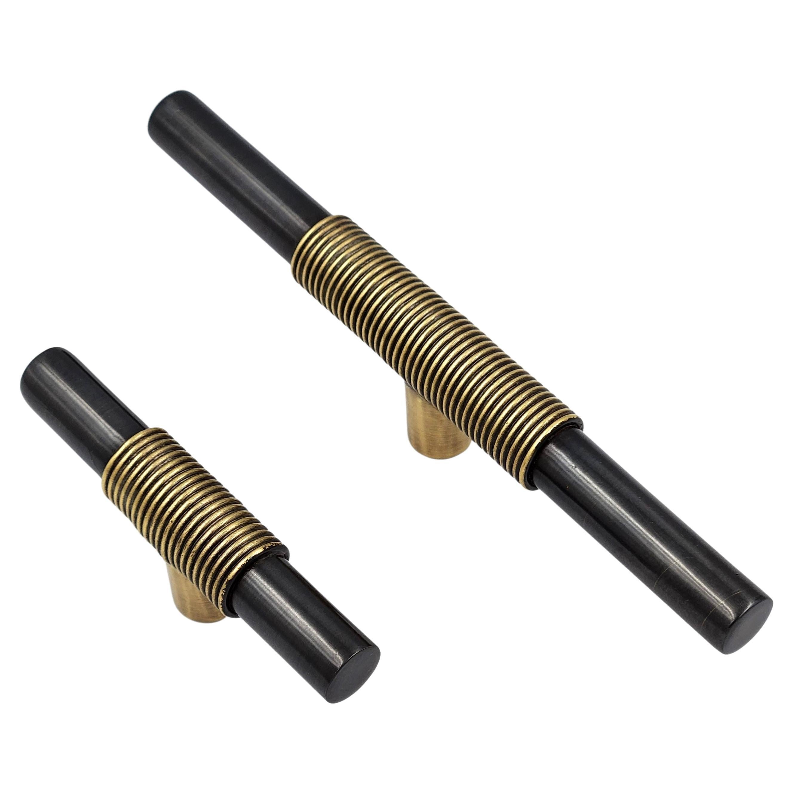 Solid Brass Door Handle Oriental Mood Ø 12 cm For Sale at 1stDibs