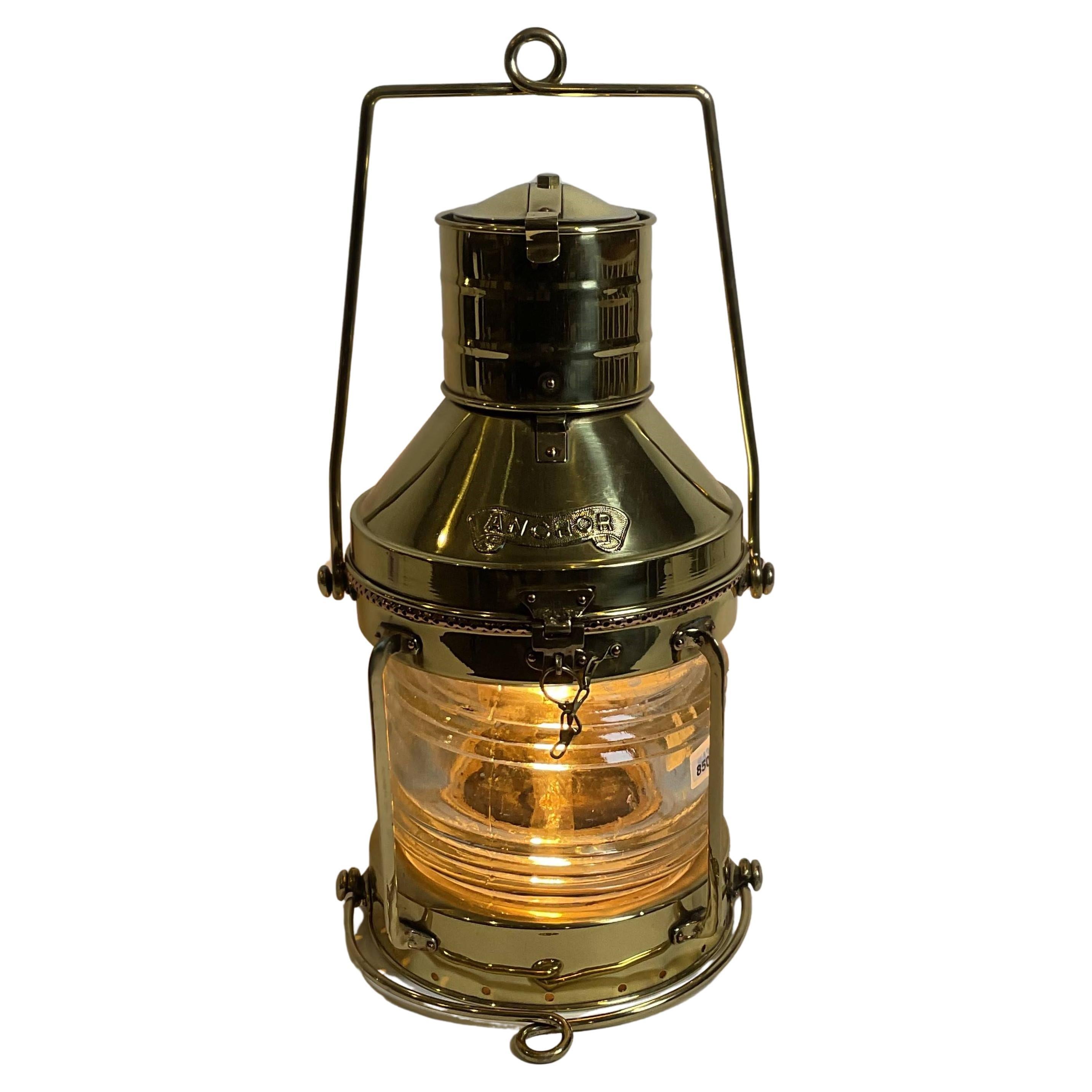 Anchor Ship Lamps, 1950s For Sale at 1stDibs | ships lantern, ship ...