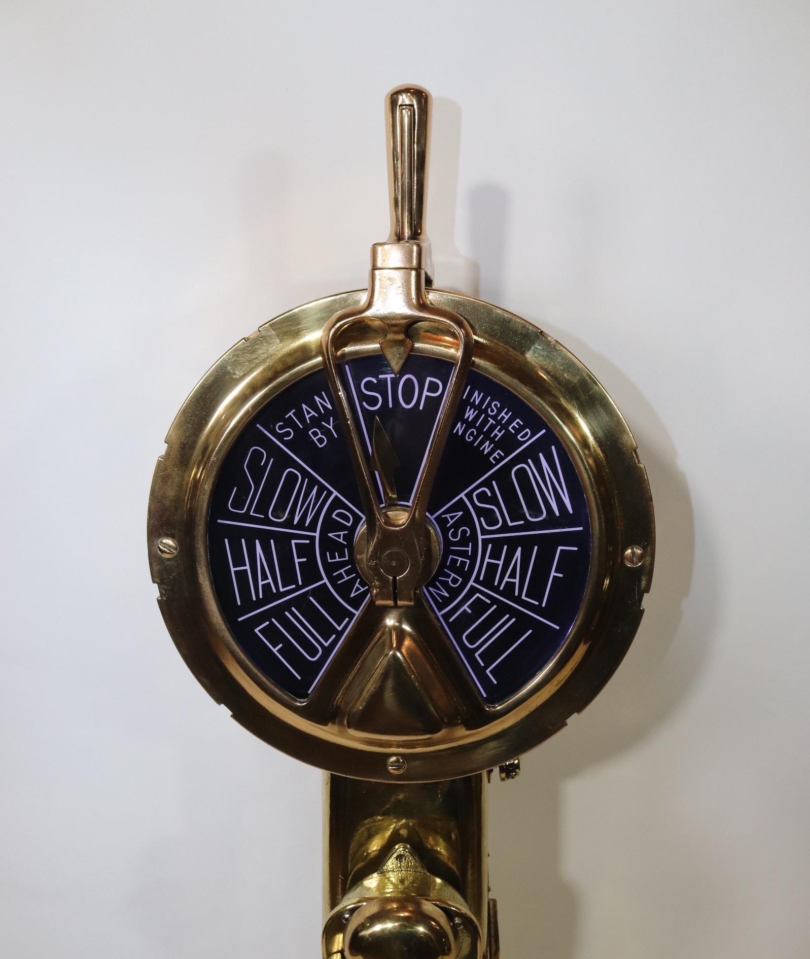 Solid Brass Ships Bridge Telegraph at 1stDibs | ships telegraph for sale