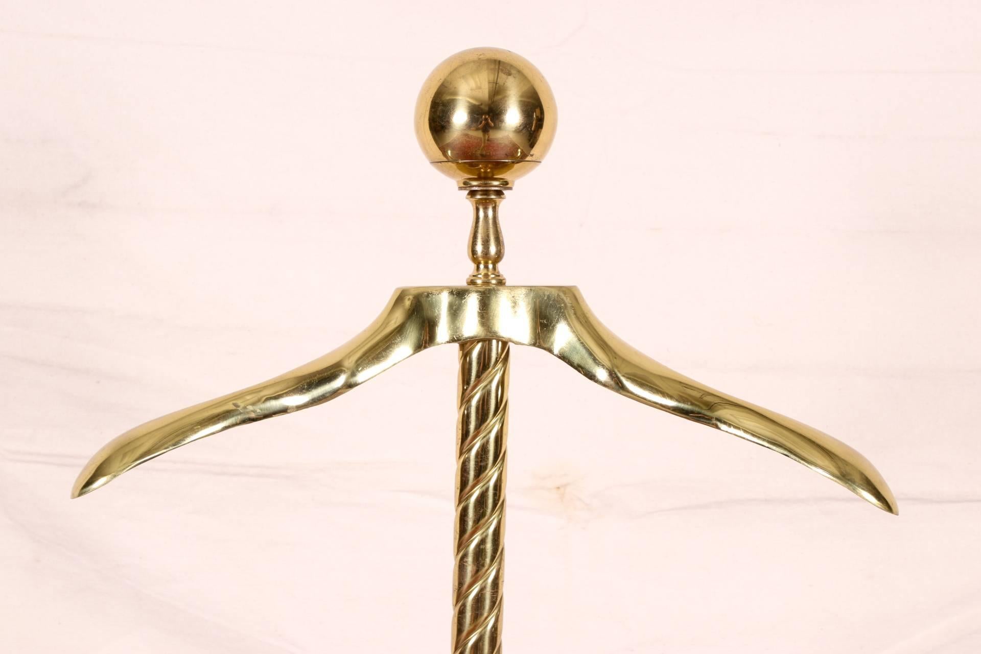 Solid Brass Valet For Sale at 1stDibs