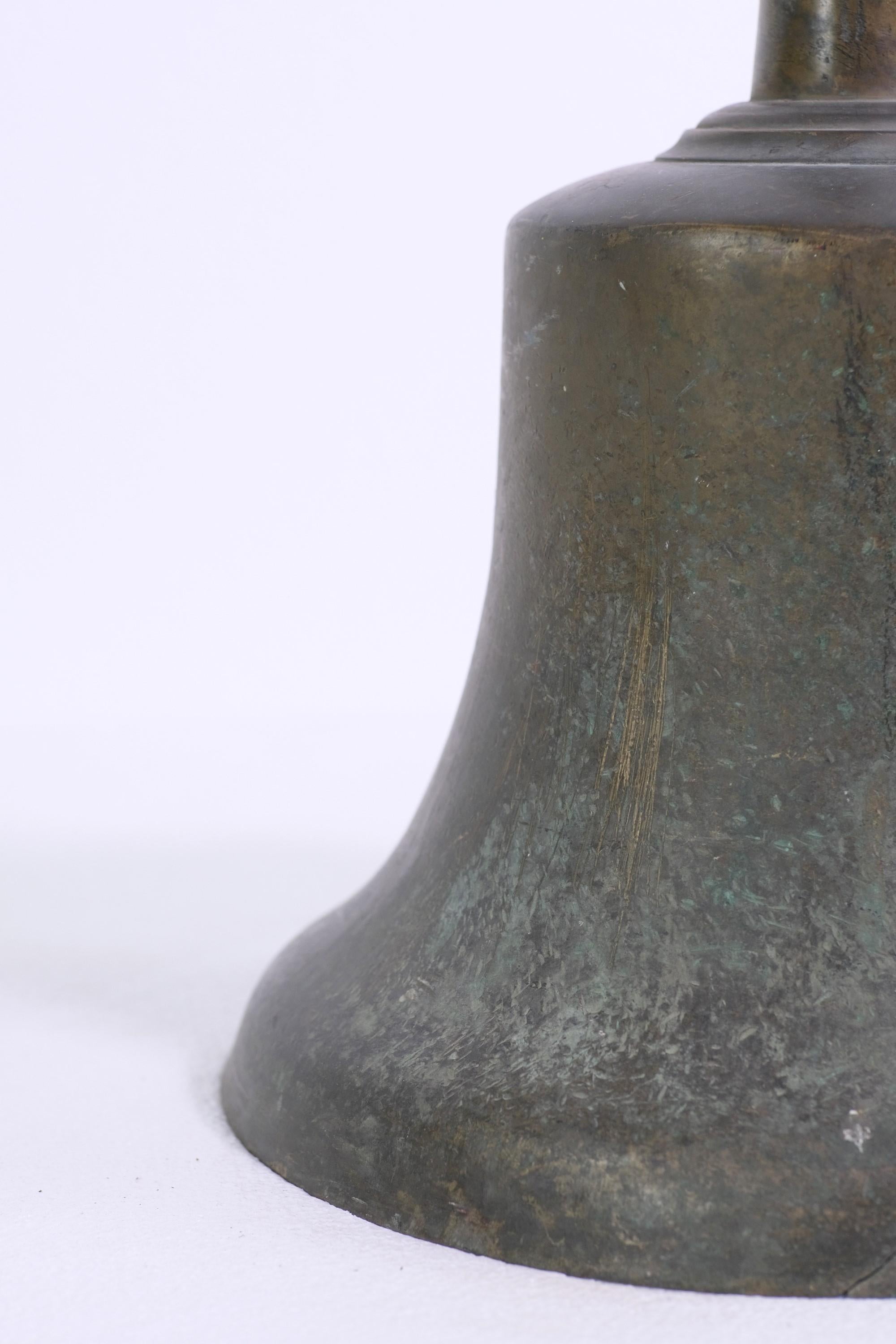 Solid Bronze 49 Lbs. Church Tower Bell w/o Clapper Repaired For Sale at ...