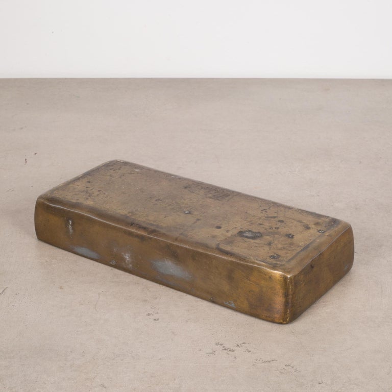 Solid Bronze Ben Seibel for Jen Fred Ware Cigarette Box, circa 1960 For ...