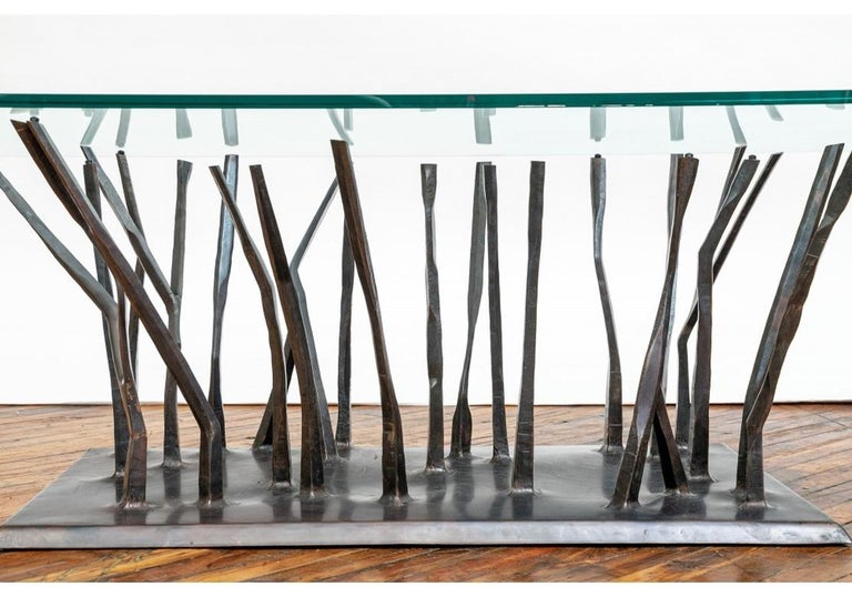 Solid Bronze Neo-Brutalist Bijou Cocktail Table by Dylan Farrell For ...