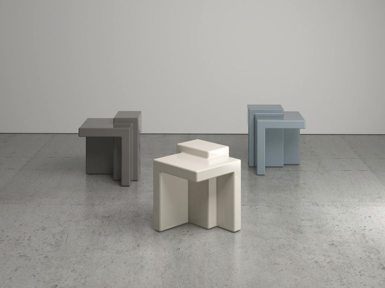 Solid Ceramic Chill Stool N1 For Sale at 1stDibs