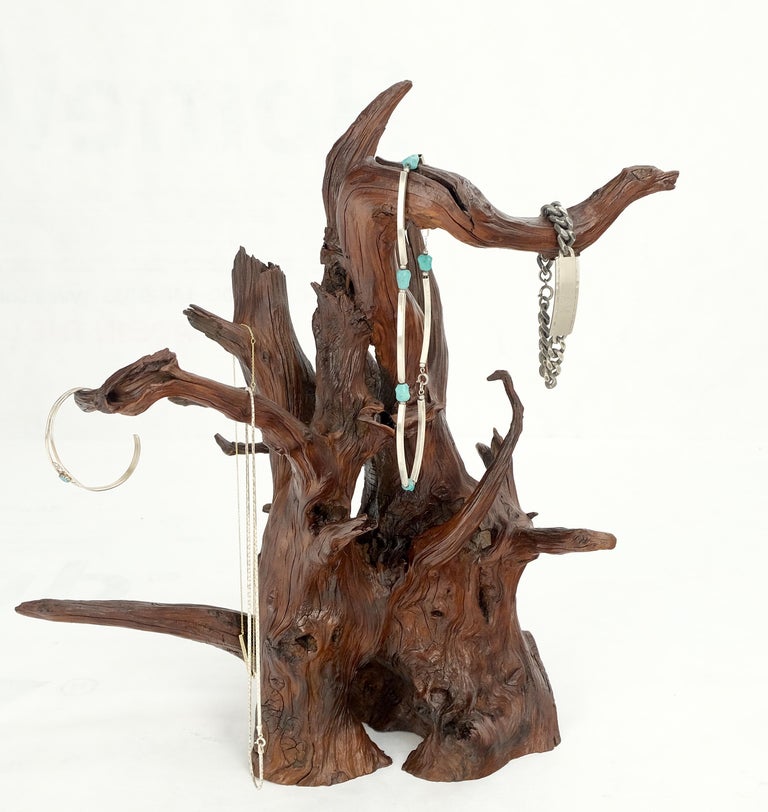 Solid Driftwood Root Sculpture Organic Jewerly Display Nice Patina and ...
