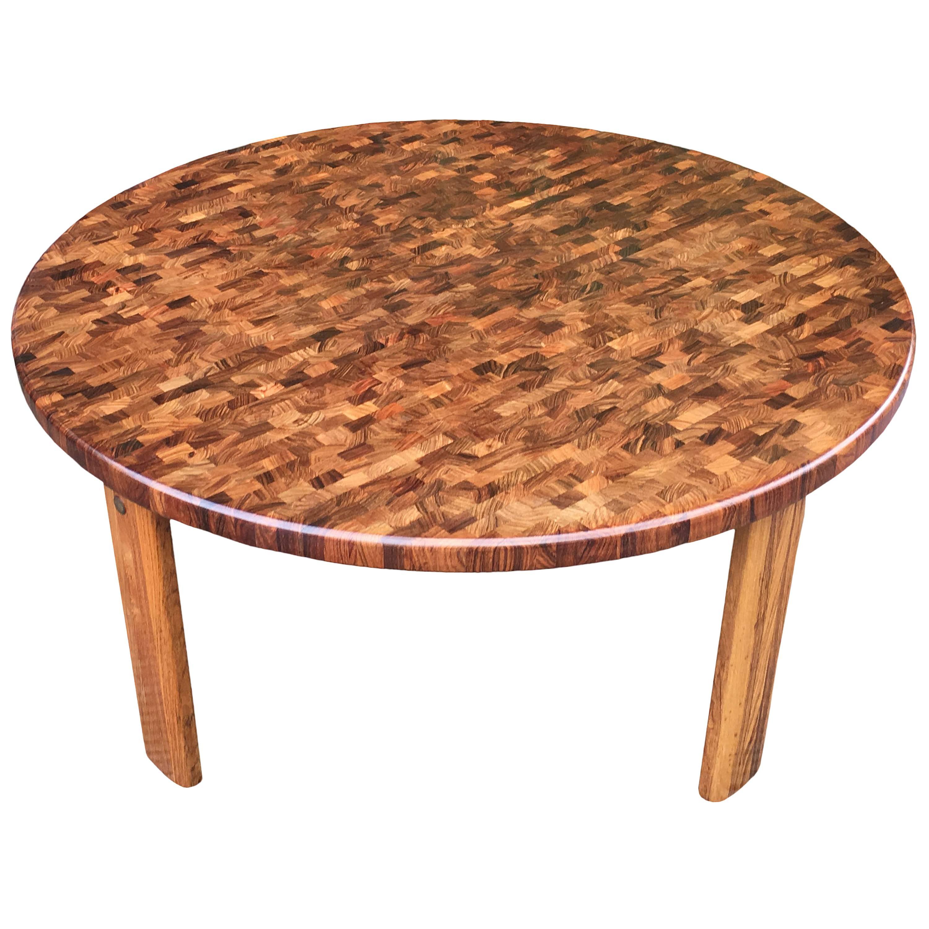Solid End Grain Walnut Coffee Table by Bramin at 1stDibs | end grain ...