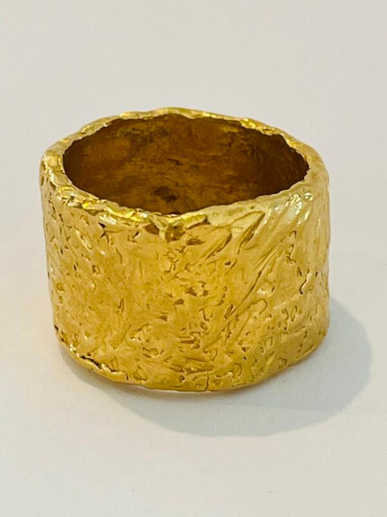The Linda Solid Gold 22k Hand Made Ring For Sale at 1stDibs | linda's ...