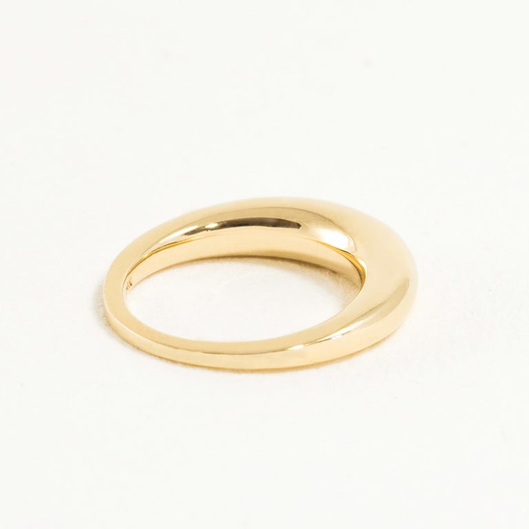 Solid Gold Circle Ring Revolution For Sale at 1stDibs | gold solid ...