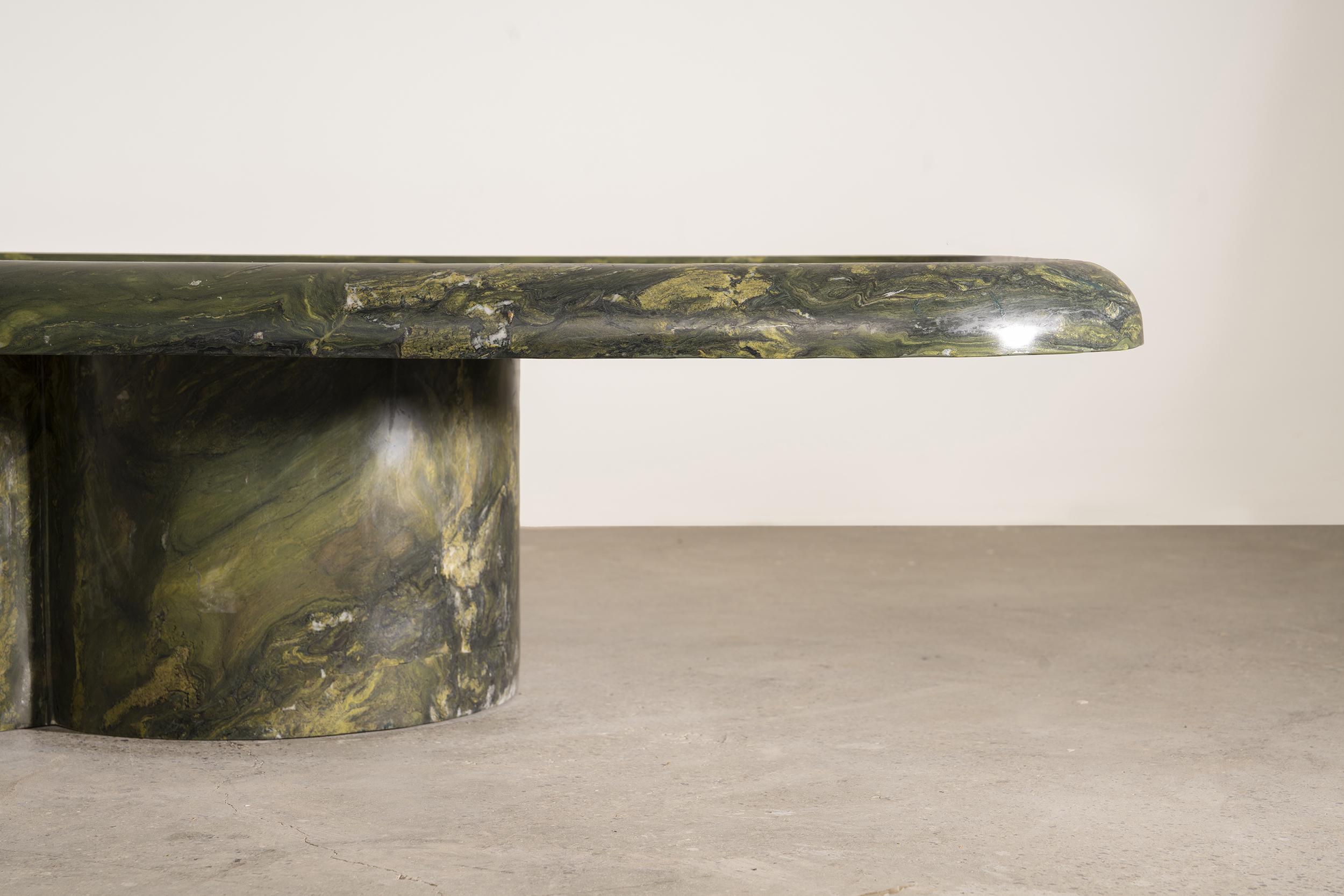 Solid Granite low table For Sale at 1stDibs