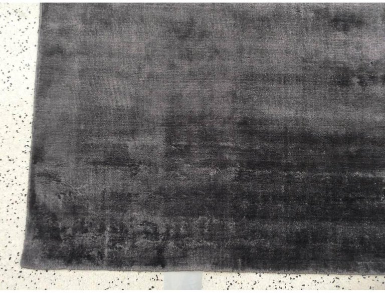 Solid Grey Rug For Sale at 1stDibs