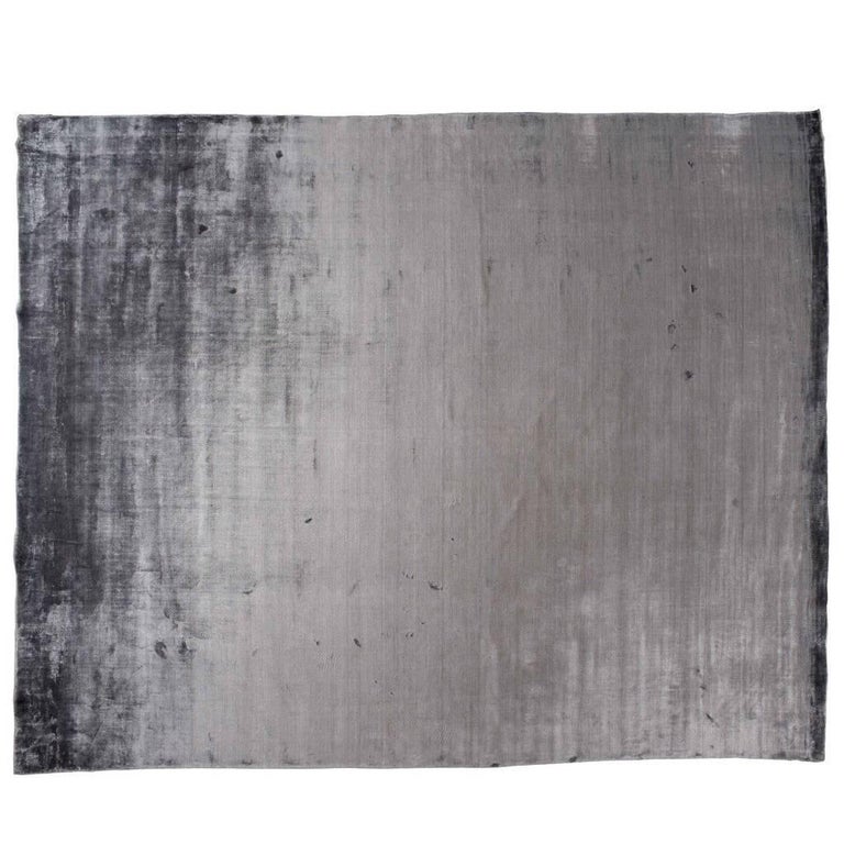 Solid Grey Rug For Sale at 1stDibs