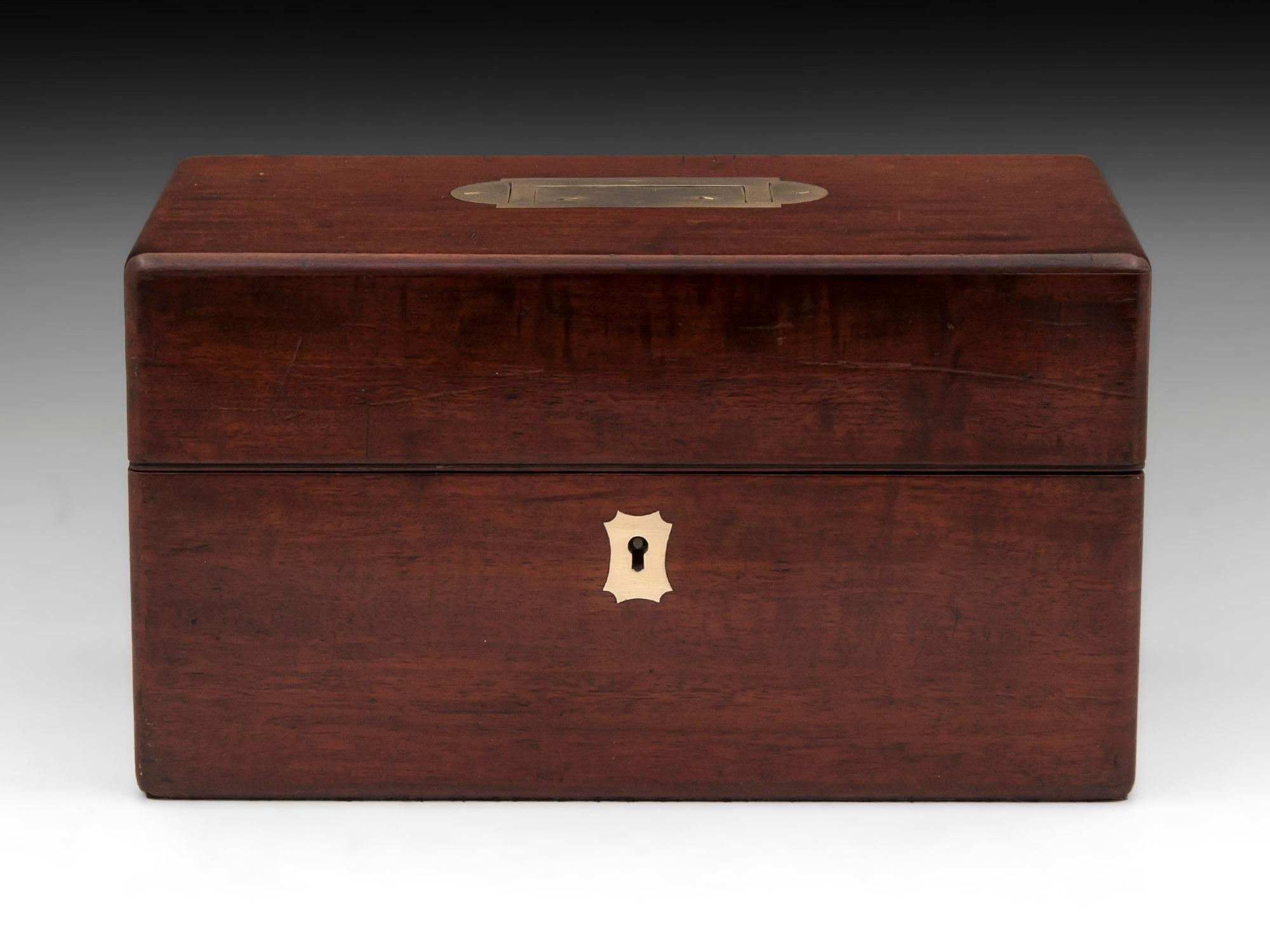 Solid Mahogany Gents Jewelry Box at 1stDibs