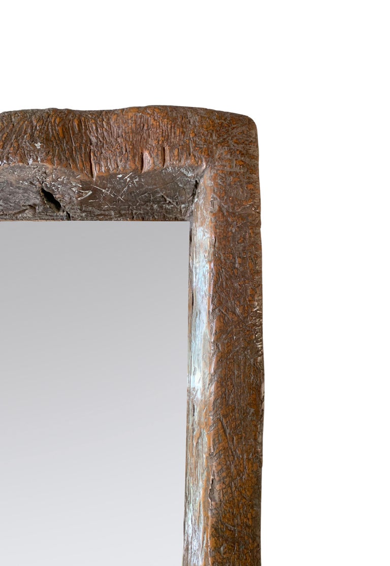 Solid Merbau Wood Framed Mirror Hand-Crafted in Indonesia at 1stDibs ...