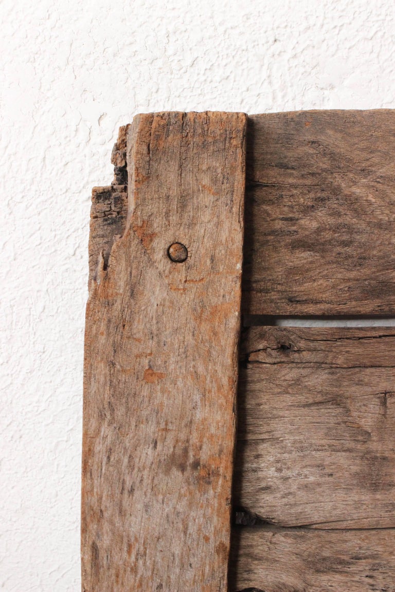 Solid Mesquite Wood "Corral" Gate, circa 1800 For Sale at 1stDibs