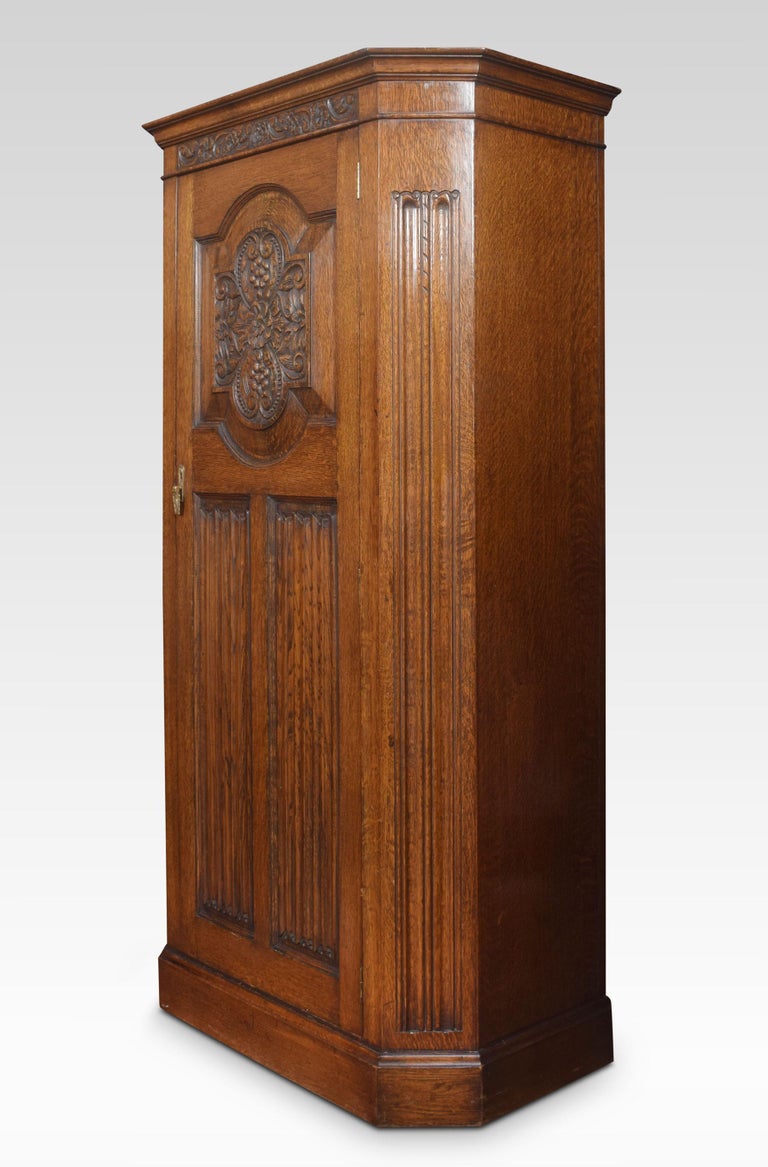 Solid Oak Hall Robe at 1stDibs
