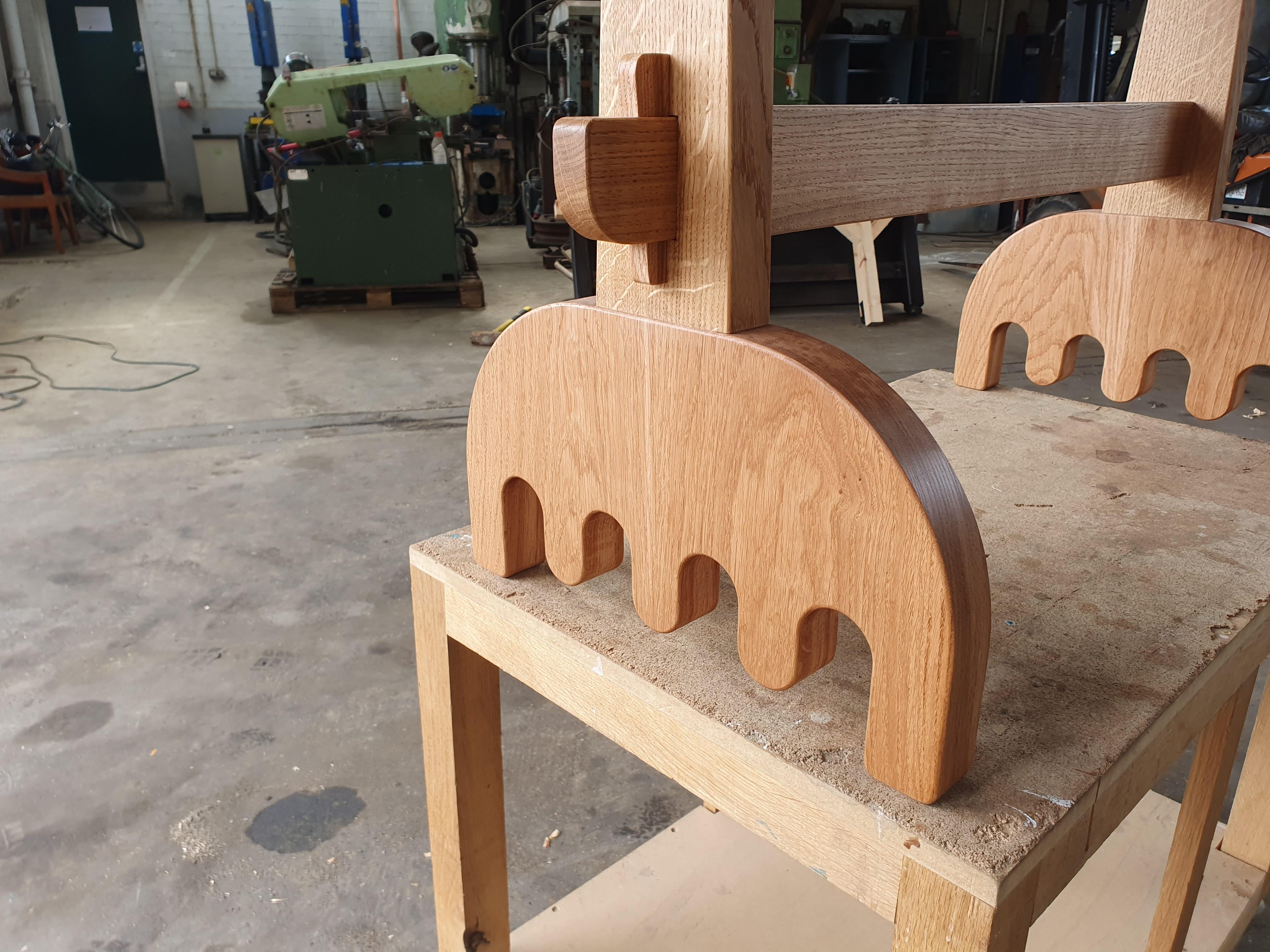 Refectory Dining Table, Solid Oak, Organic Modern, Design by Loose Fit ...