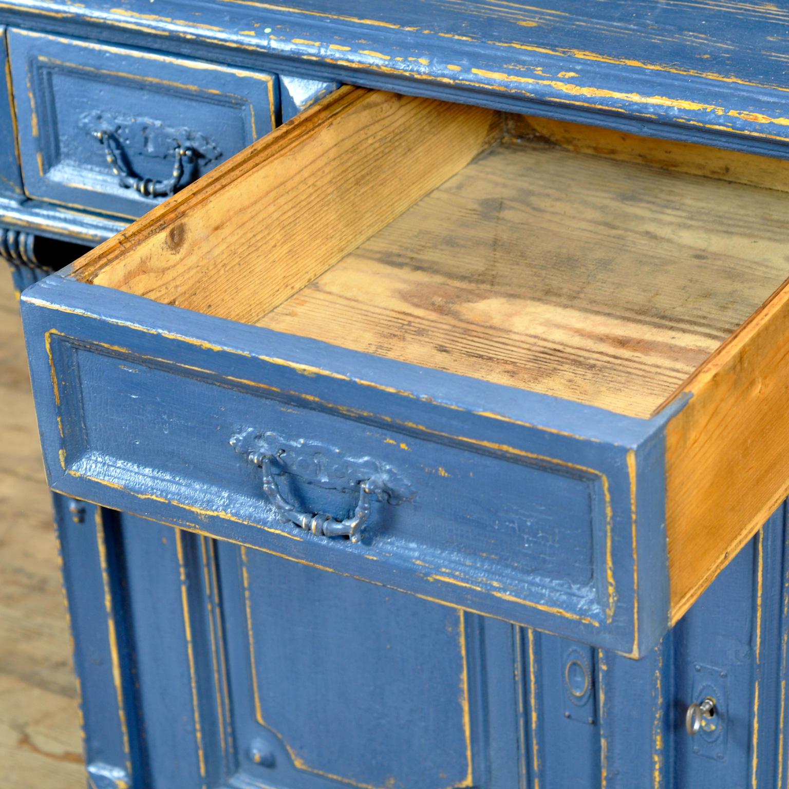 Solid Pine Kitchen Cupboard, 1900s For Sale at 1stDibs