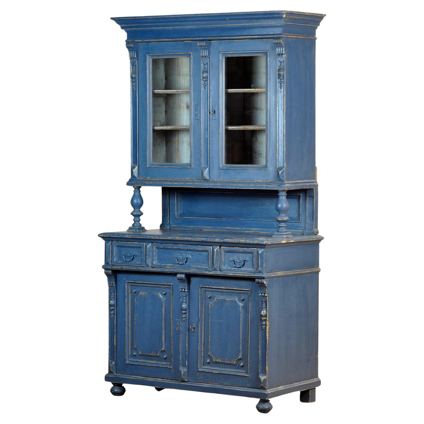 Solid Pine Kitchen Cupboard, 1900s For Sale at 1stDibs