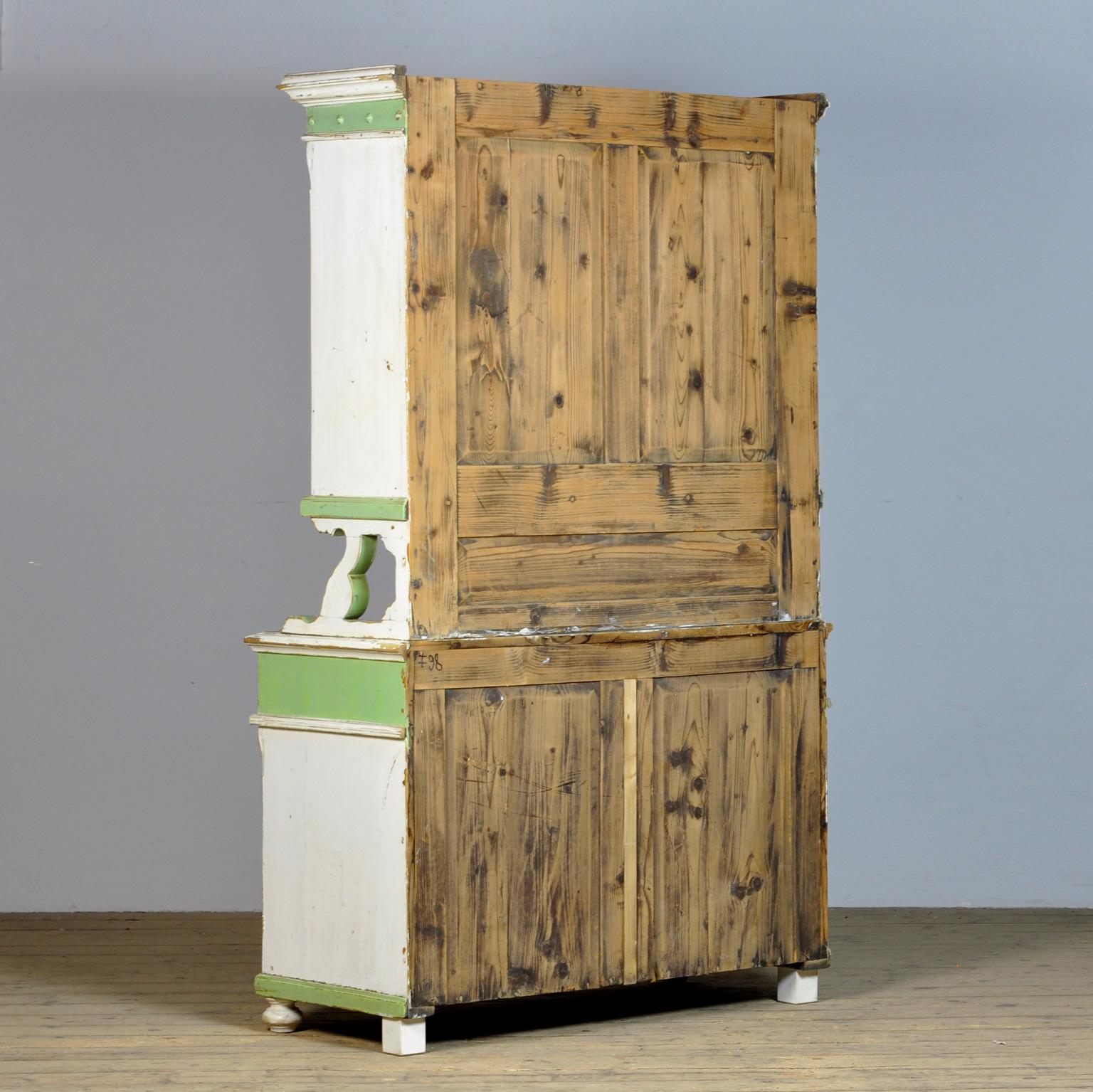 Solid Pine Kitchen Cupboard, 1920's For Sale at 1stDibs | 1920s kitchen ...