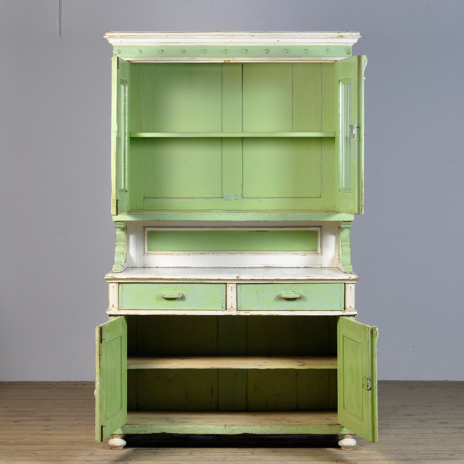 Solid Pine Kitchen Cupboard, 1920's For Sale at 1stDibs | 1920s kitchen ...