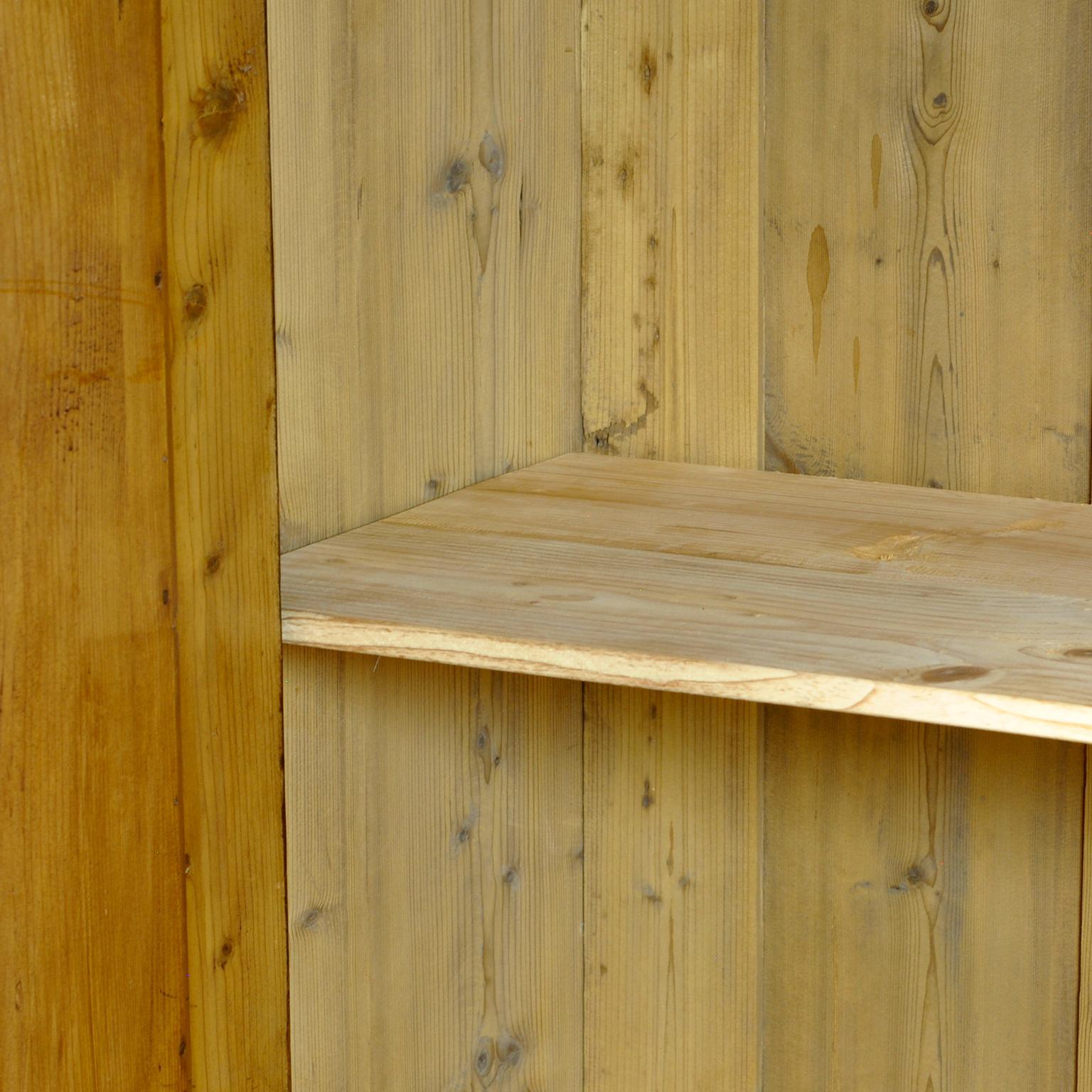 Solid Pine Wardrobe, 1920's at 1stDibs