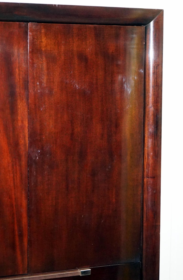 Solid Redwood Ralph Lauren Hudson Street Wardrobe Bi-Fold Doors Chest ...