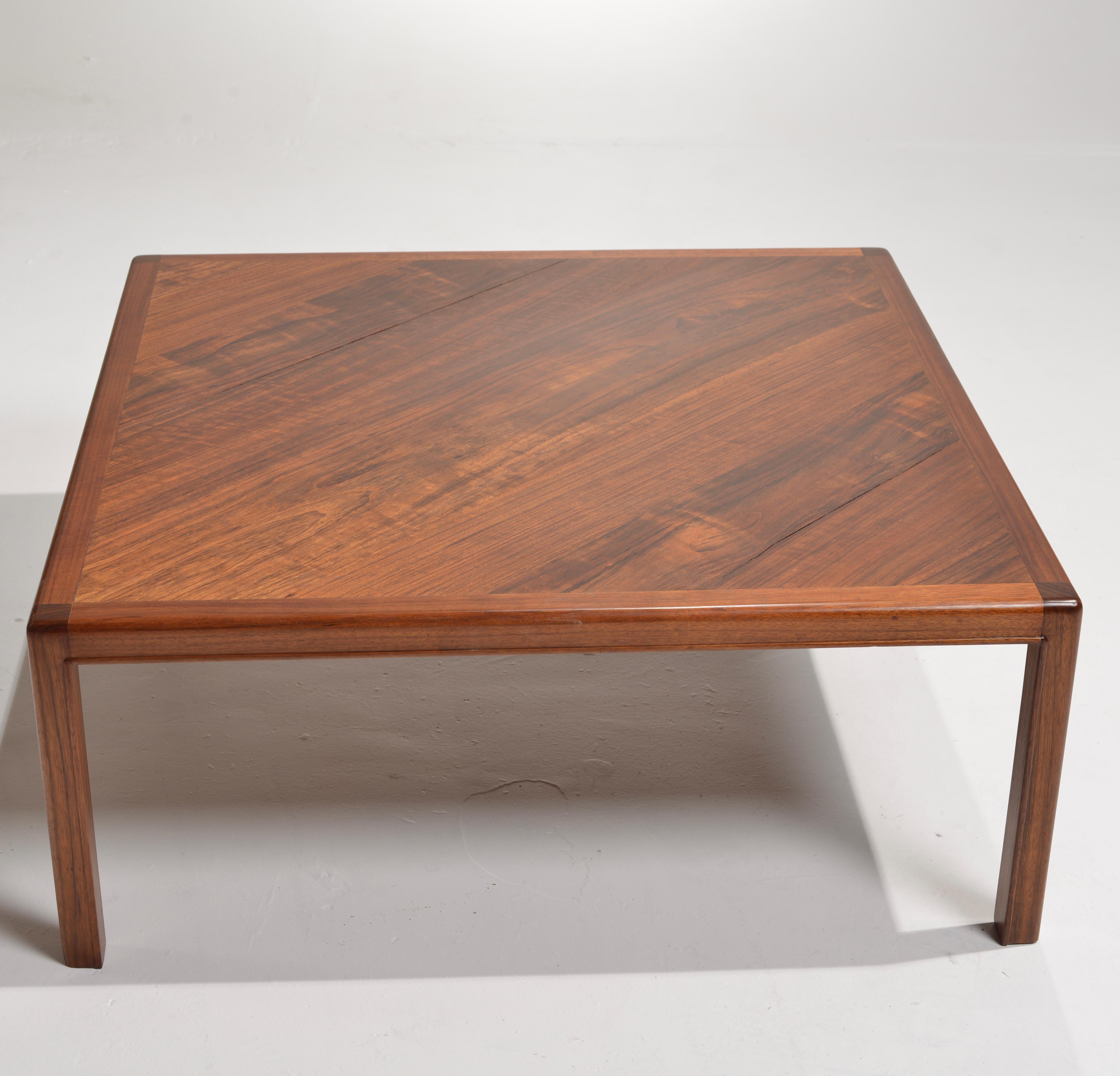 Solid Rosewood Coffee Table at 1stDibs