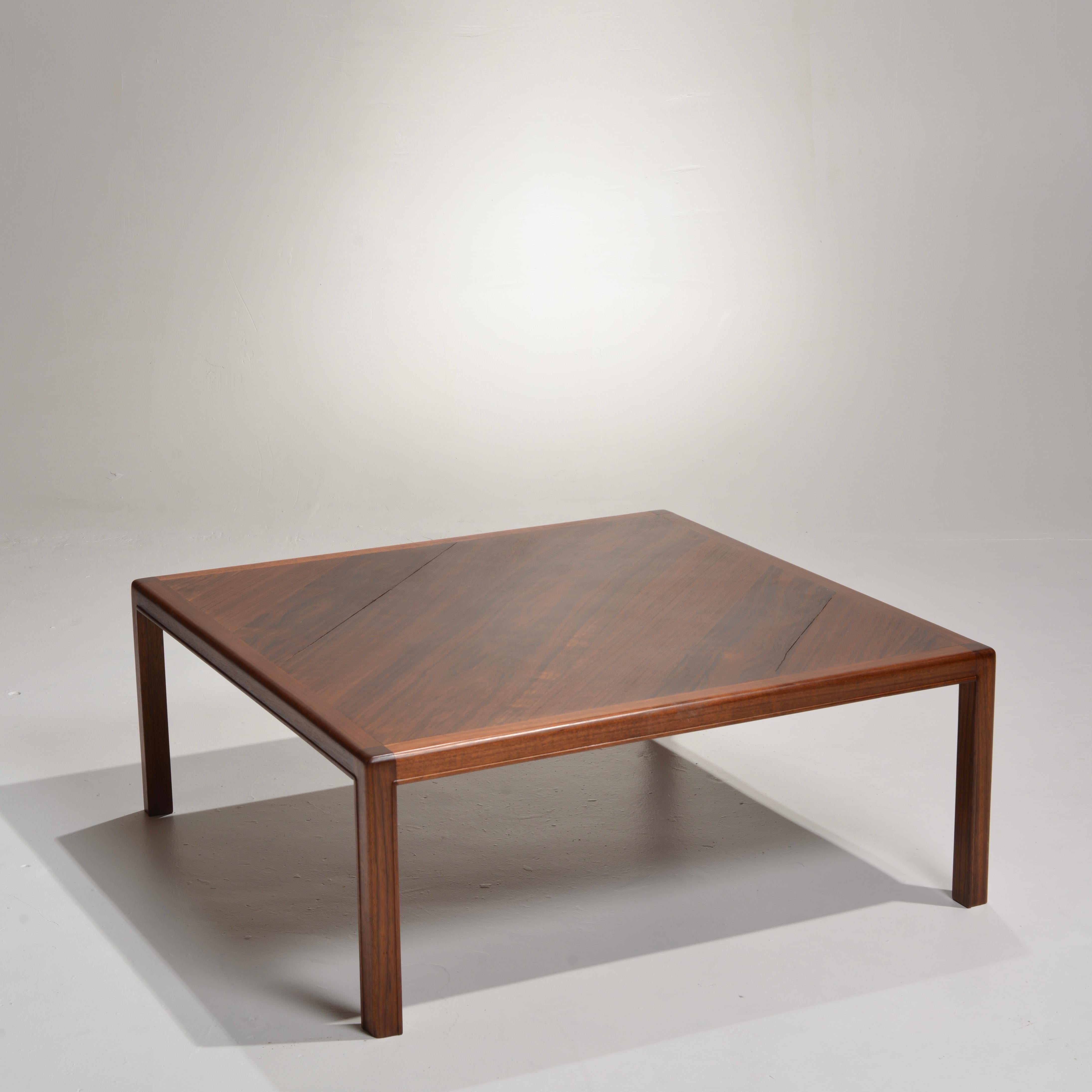 Solid Rosewood Coffee Table at 1stDibs
