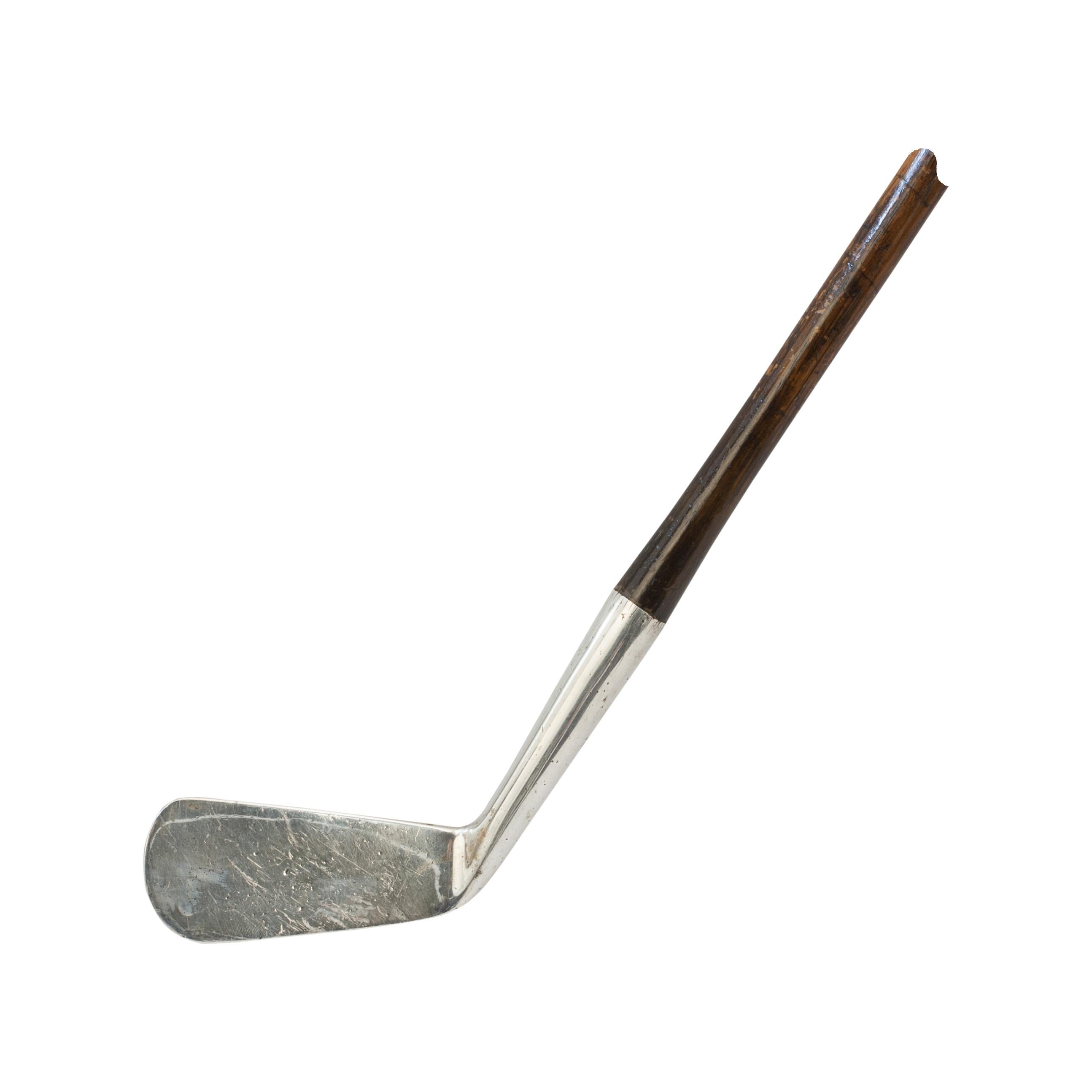 Solid Silver Presentation Golf Club For Sale at 1stDibs