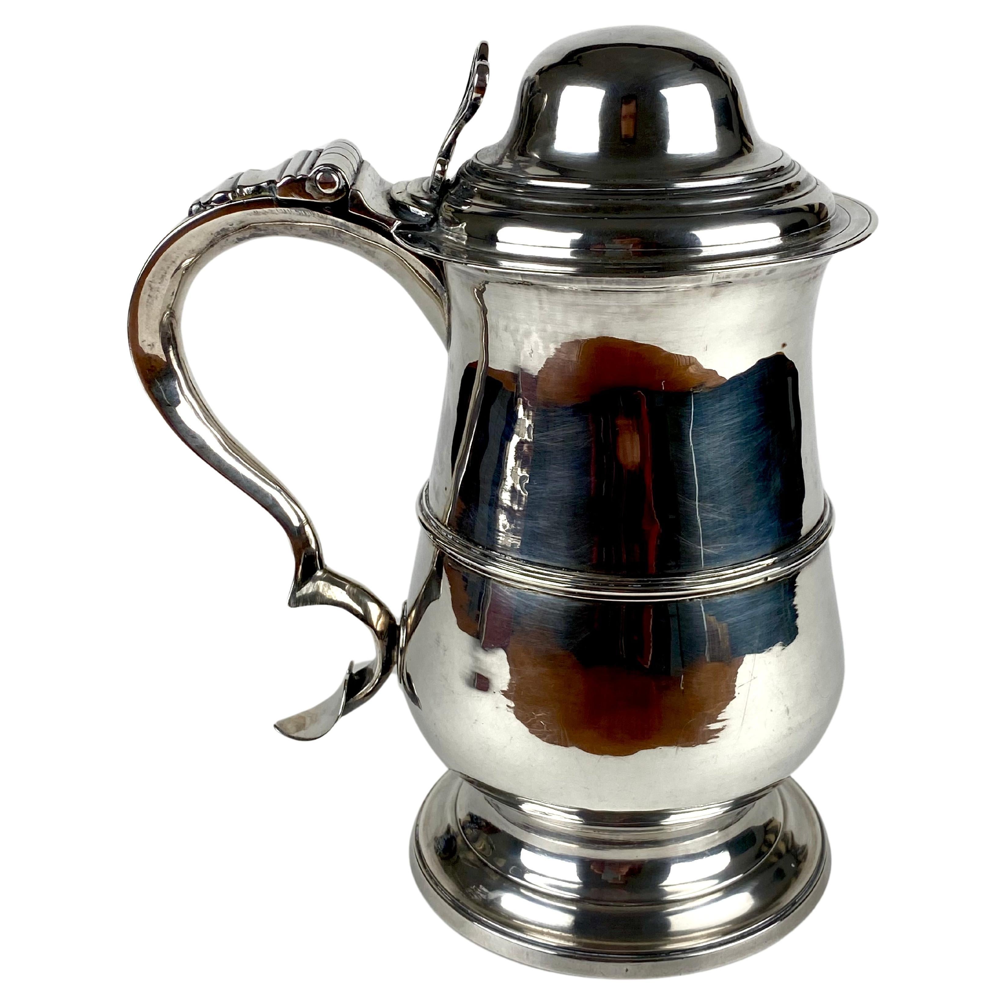 Magnificent Georgian Solid Silver Sterling Jug Paul De Lamrie 1750 ...