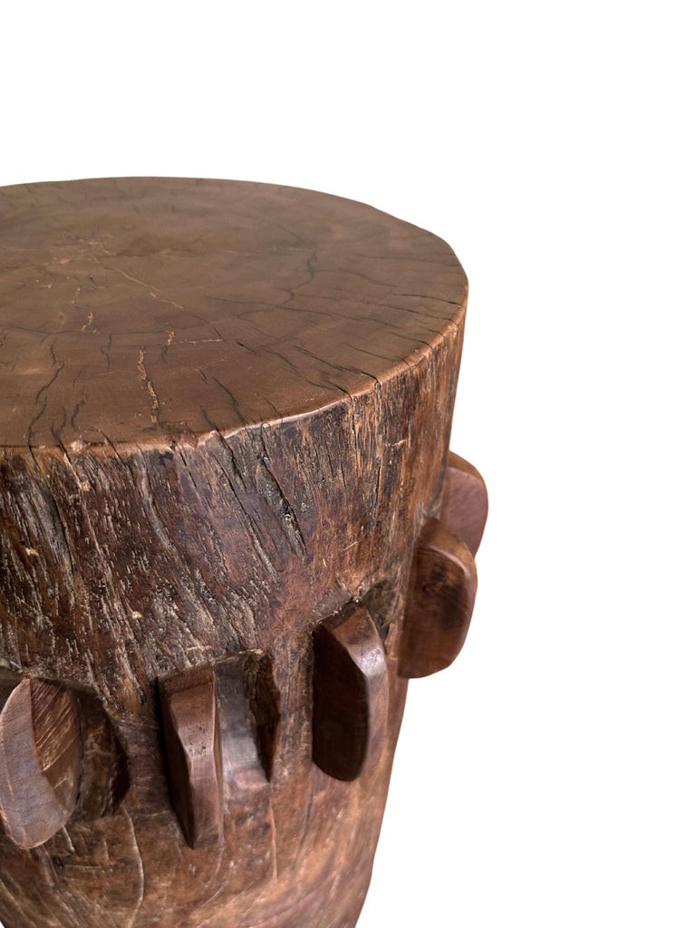 Solid Teak Sugar Cane Crusher / Grinder from Java, Indonesia, C. 1950 ...