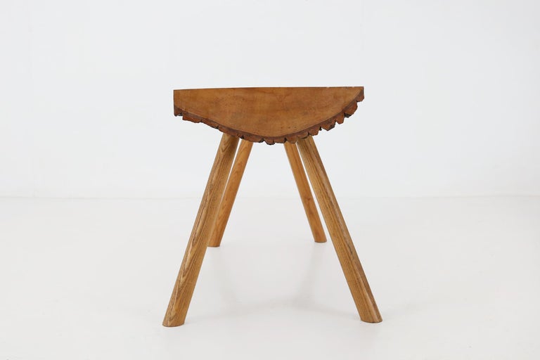 Solid Tree Trunk Coffee Table, 1950 For Sale at 1stDibs