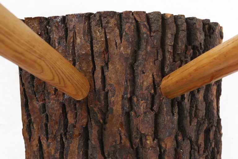 Solid Tree Trunk Coffee Table, 1950 For Sale at 1stDibs