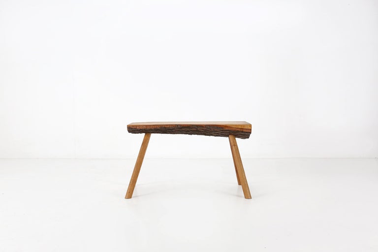 Solid Tree Trunk Coffee Table, 1950 For Sale at 1stDibs