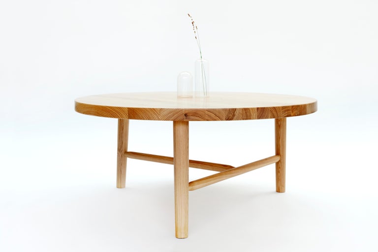 Solid White Ash Milking Coffee Table LAXseries by MASHstudios For Sale ...