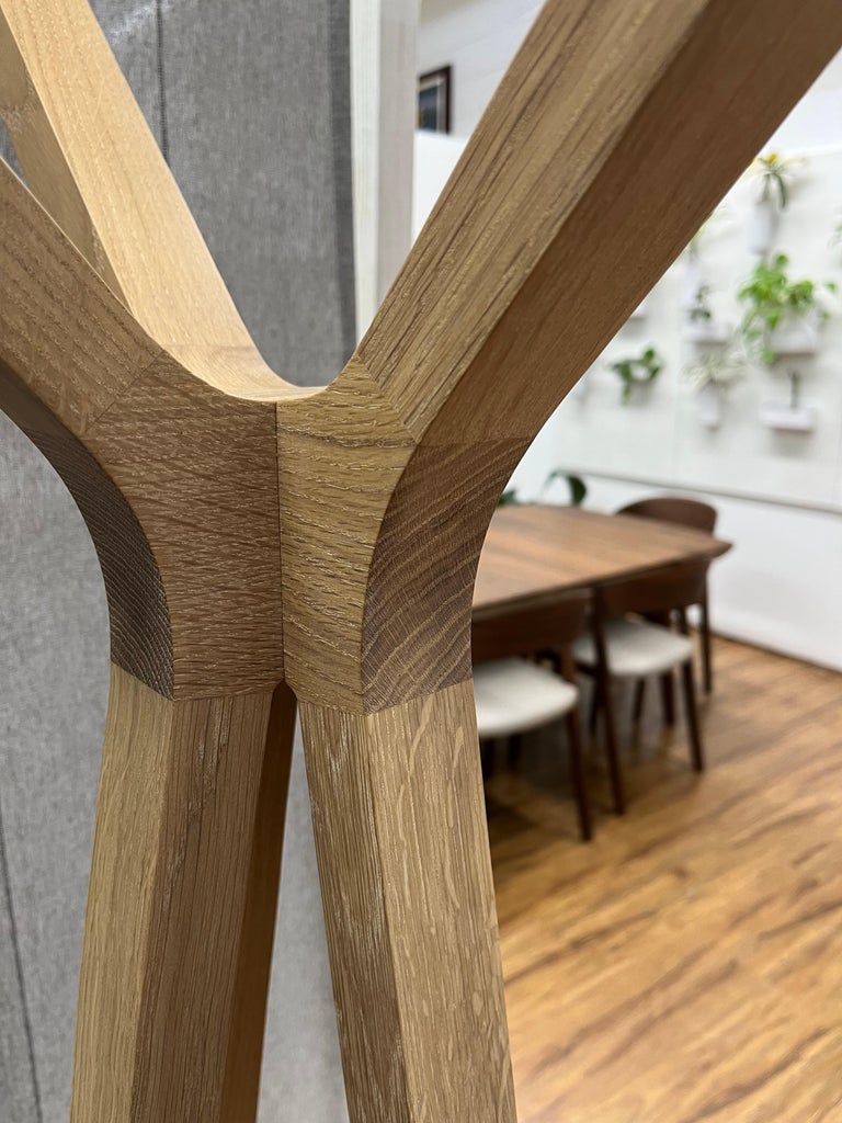 Mid-Century Modern Solid Wood Customizable Coat Stand For Sale at 1stDibs