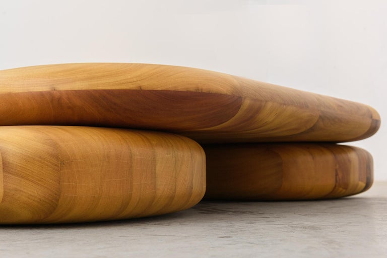 Solida Squared Table, by Rain, Contemporary Center Table, Solid Garapá ...