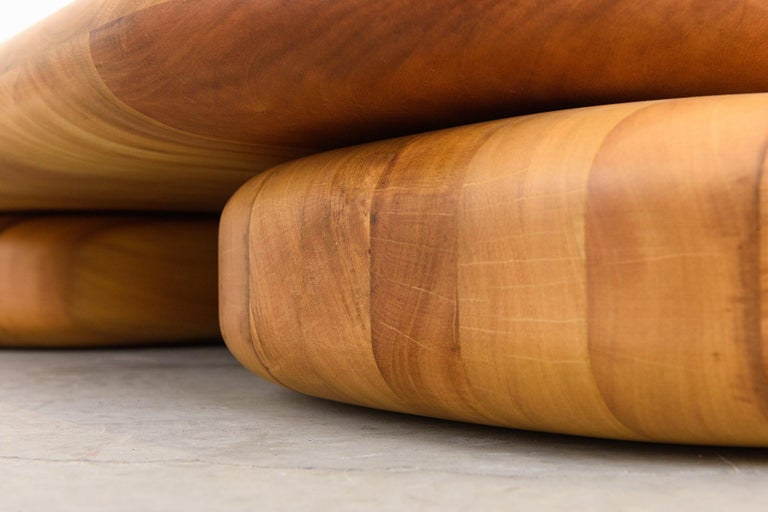 Solida Squared Table, by Rain, Contemporary Center Table, Solid Garapá ...