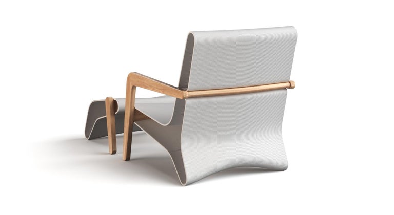 Solis Outdoor Adirondack Ottoman For Sale at 1stDibs