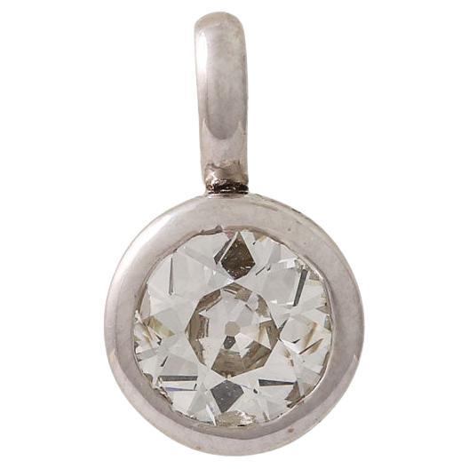 5.90ct Diamond Pendant Necklace For Sale at 1stDibs