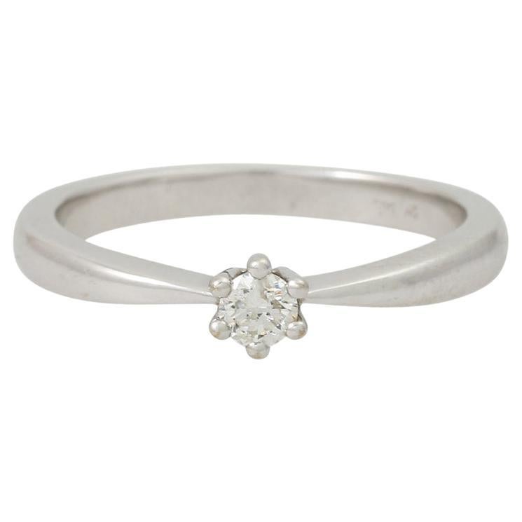 Ring with Solitaire Brilliant Fancy Light Yellow For Sale at 1stDibs