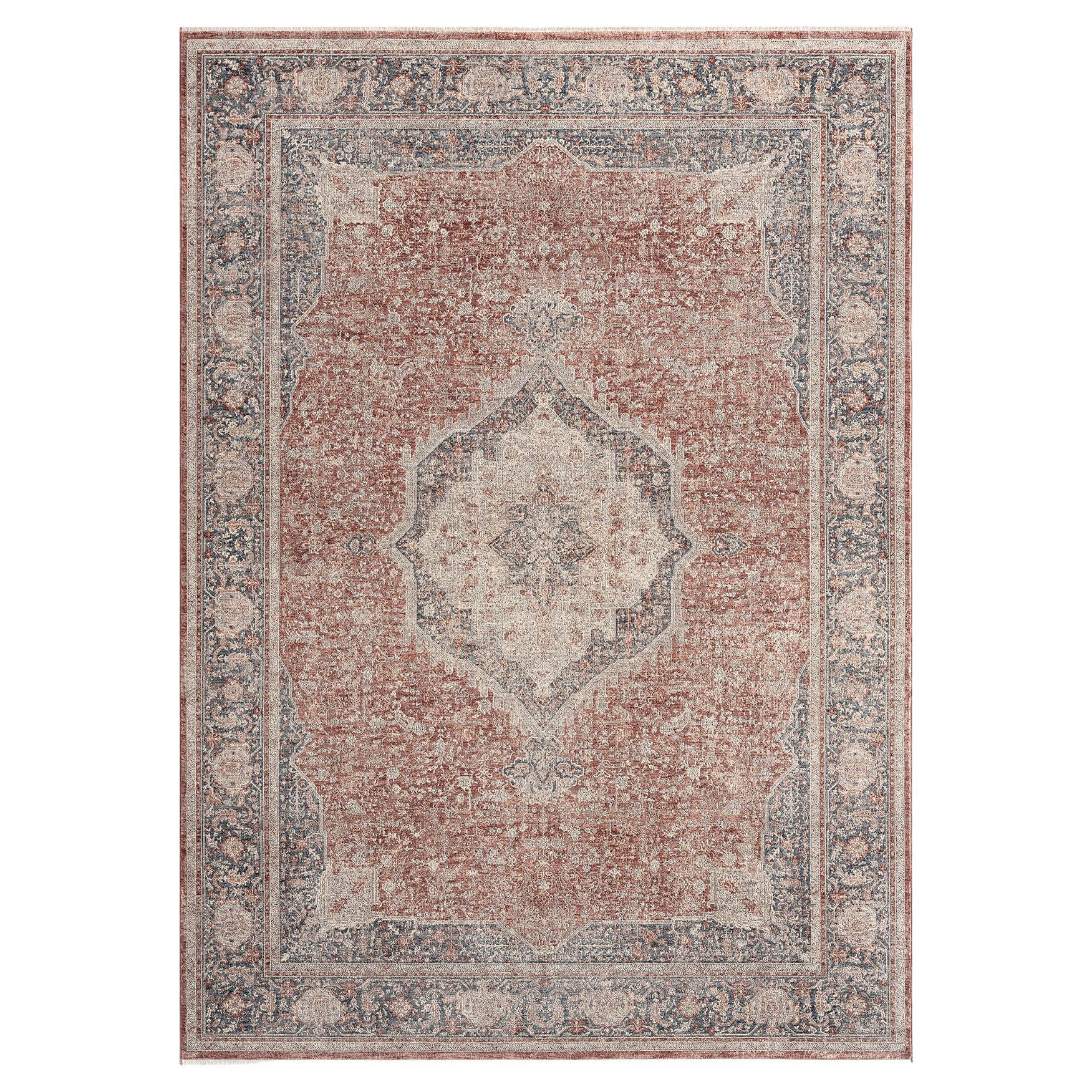 New Modern Transitional Neutral Tan Area Rug with Minimalist ...