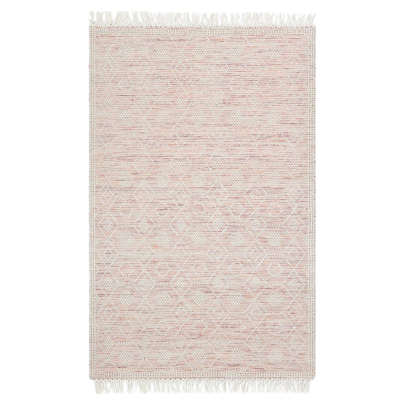 Kandahar 100% Wool Geometric Area Rug Urn Vase Bakharti, India For Sale ...
