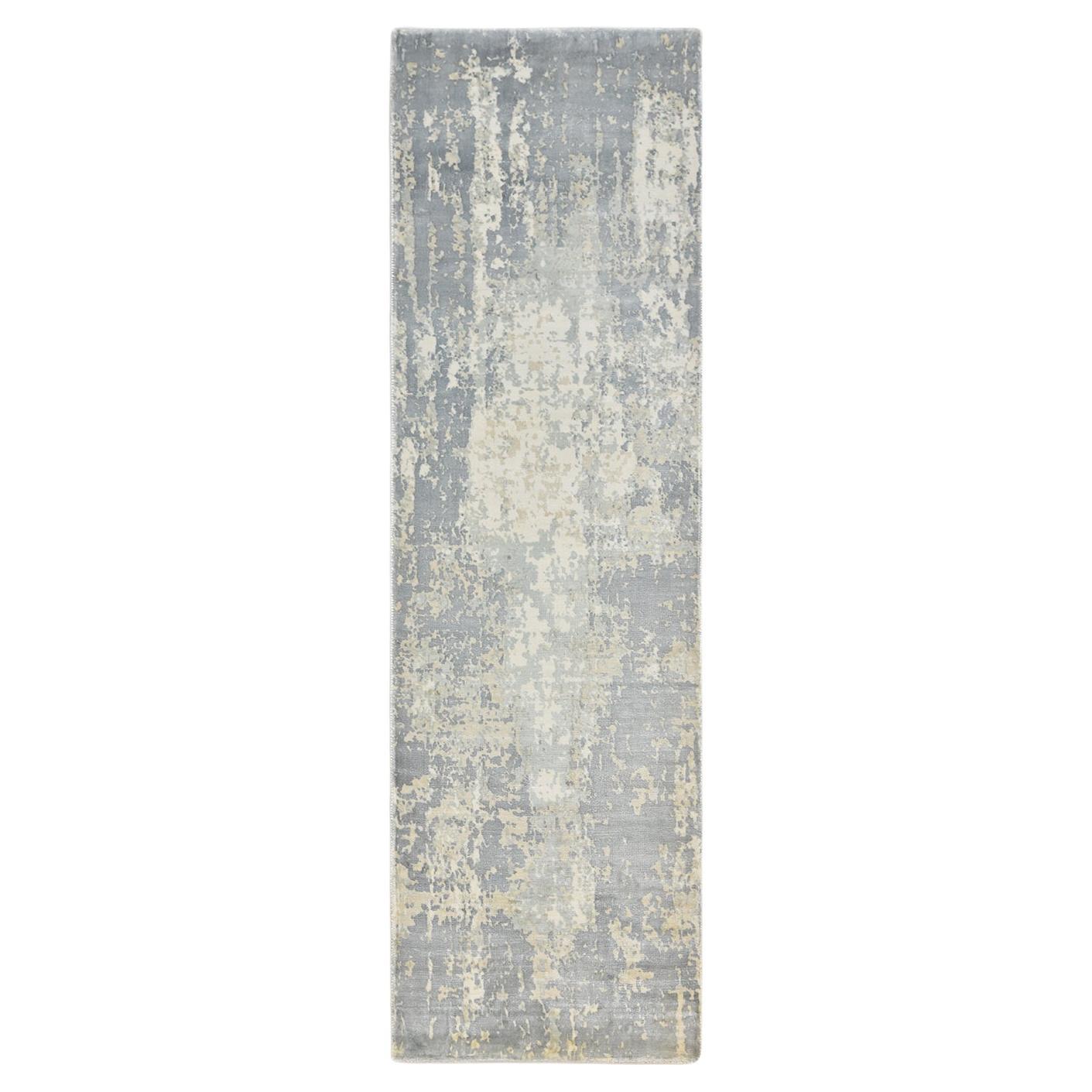 Art Deco Fish Design Ivory Modernist Runner Rug For Sale at 1stDibs ...